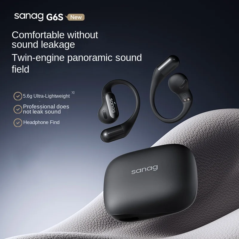 Sanag-G6S-Open-Ear-Bluetooth-Earphone-Ear-Hook-OWS-Wireless-Headphone-HiFi-Sound-TWS-Headset ...