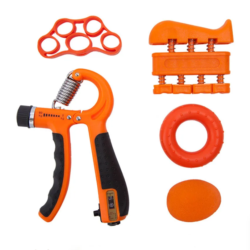 Fitness-Hand-Grips-Strengthener-Workout-Forearm-Hand-Gripper-Therapy ...