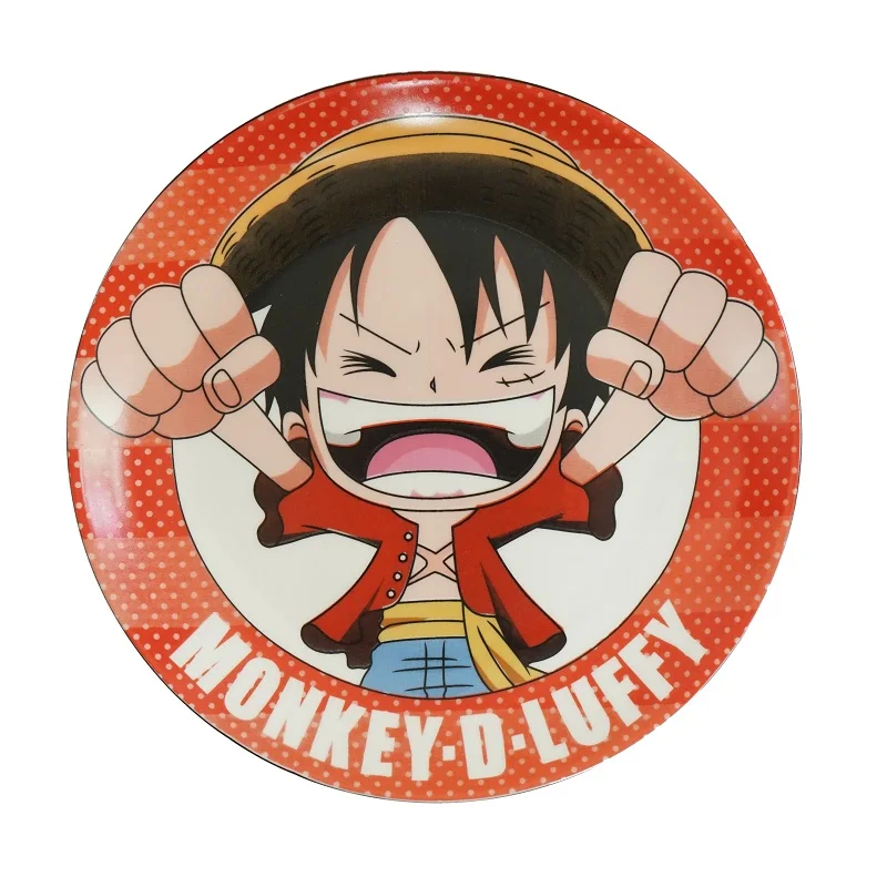 One Piece Luffy Printed Dinner Plate | One piece Merchandise | Up to 80 ...