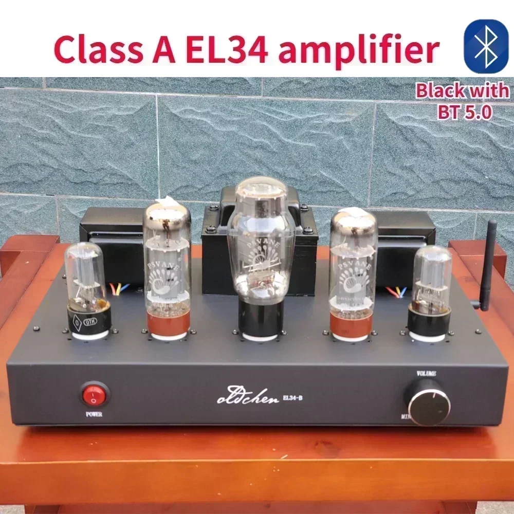 2024 NEW Oldchen El34 Tube Amplifier Home Theater Bluetooth 5.0 Class A ...