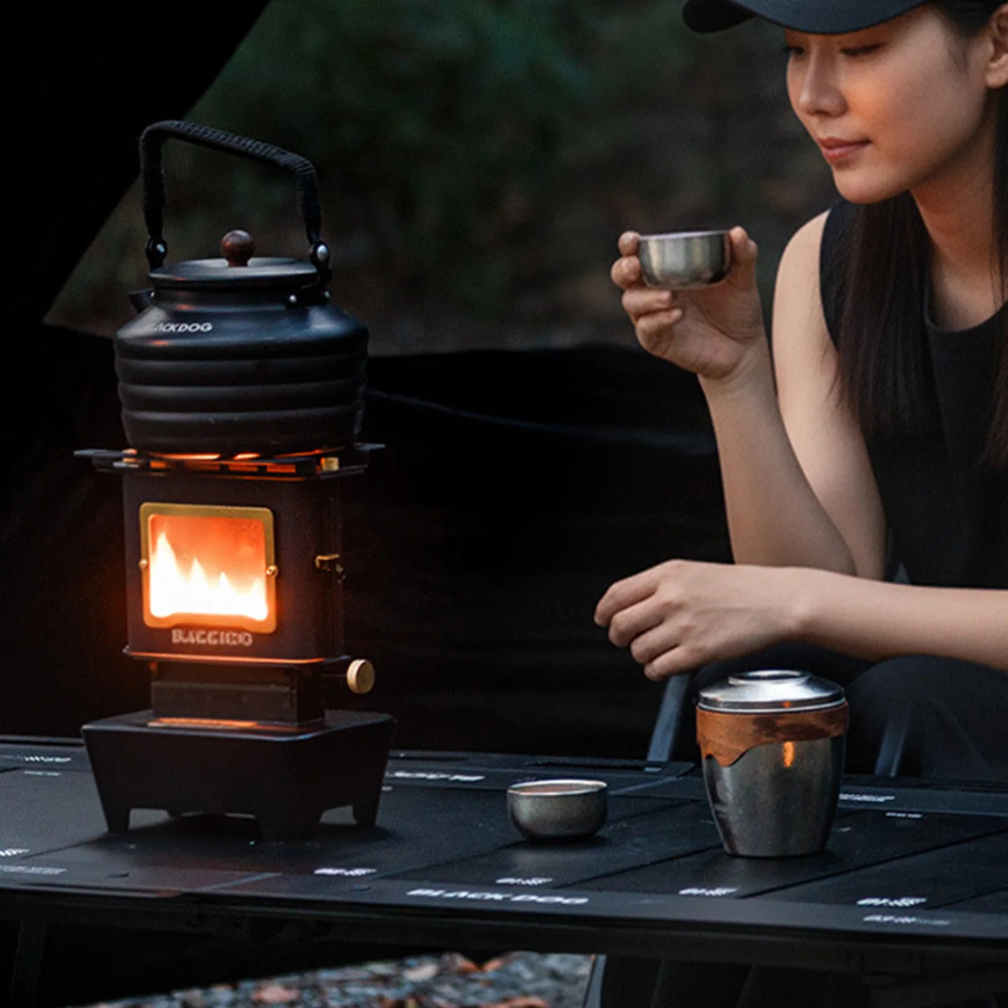 Blackdog Vintage Lamp Stove Portable Outdoor Camping Retro-Style Picnic ...