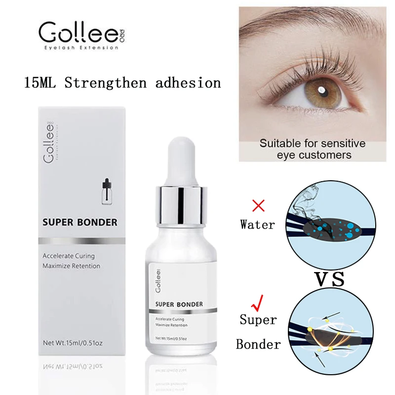 Gollee Super Bonder After Extension Lashes For All Eyelash Extension ...