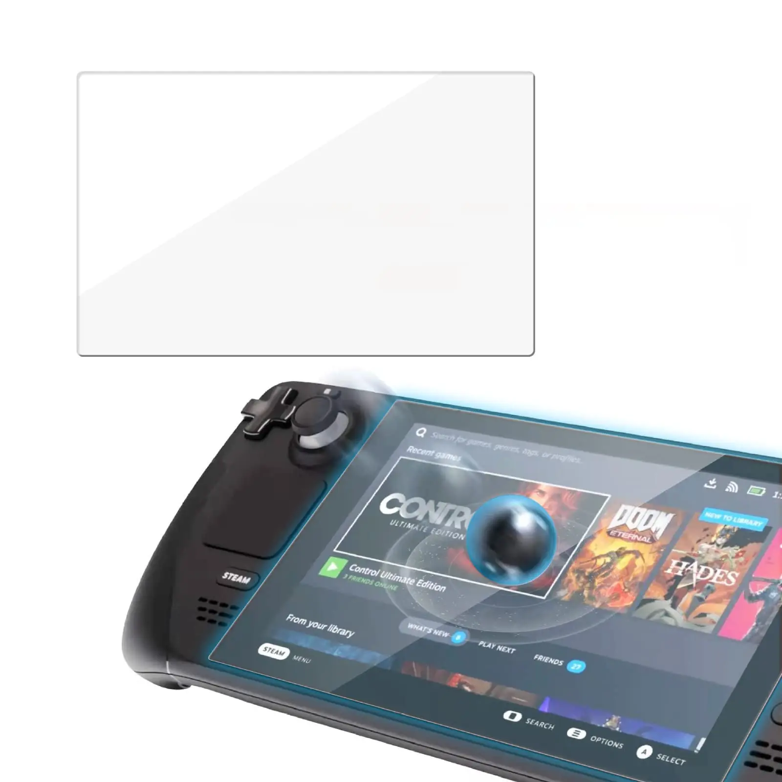 Tempered Glass for Valve Steam Deck Game Console 9H Film for Steam Deck ...