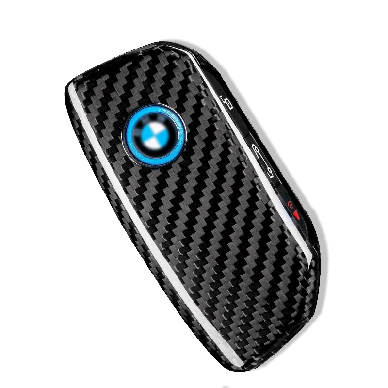 Carbon-Fiber-Key-Fob-Cover-for-BMW-Key-Shell-Case-Protector-for-BMW7-i5 ...