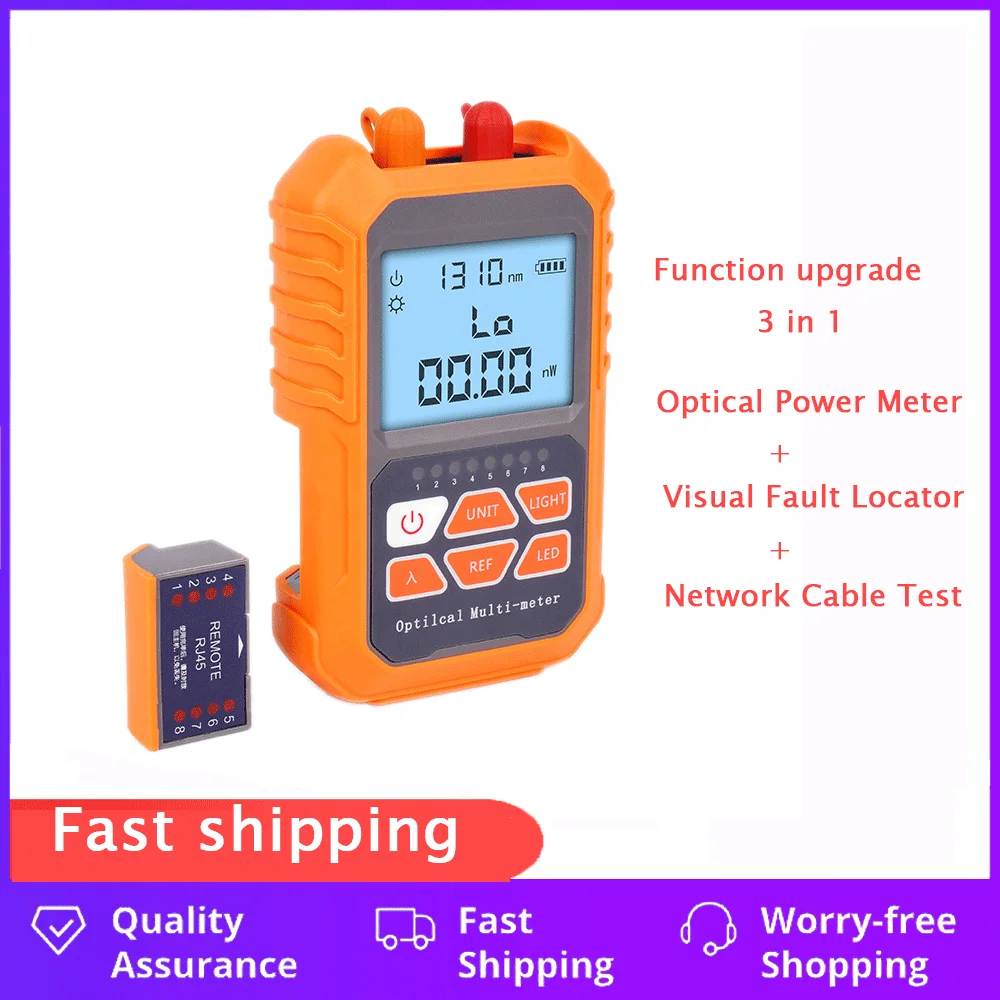 Optical Power Meter Visual Fault Locator | Fiber Optic Light Power ...
