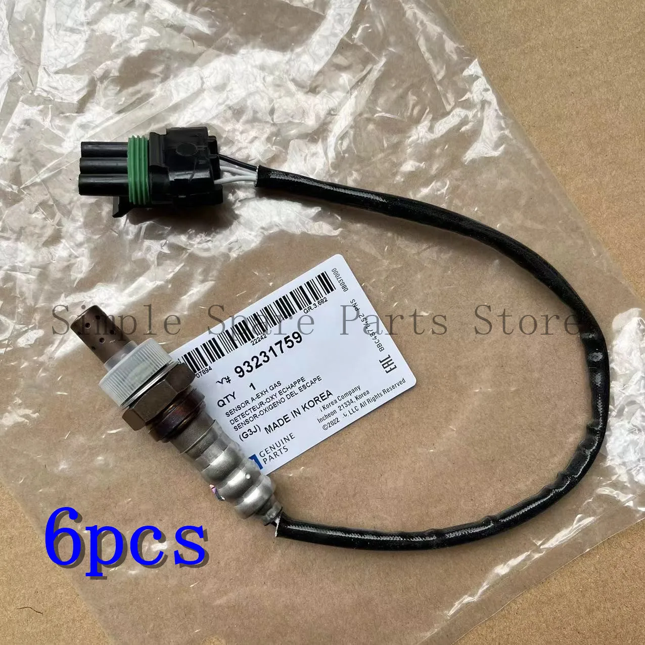 Brand-New-O2-Oxygen-Sensor-93231759-90499266-090509169-For-Opel ...