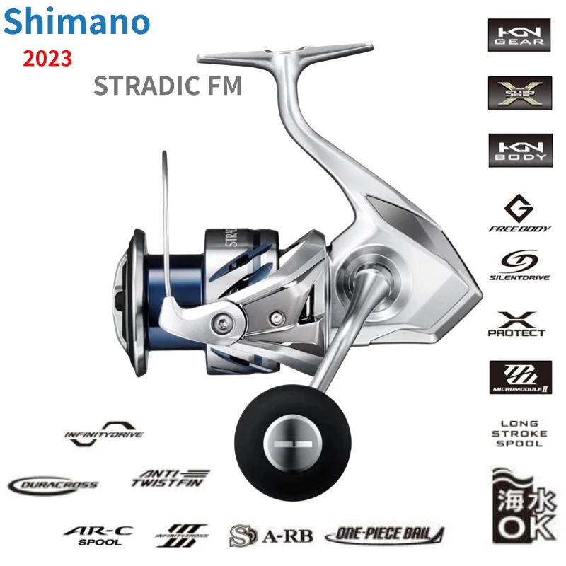 2023-Shimano-STRADIC-FM-1000S-C2000S-2500S-2500SHG-C3000-C3000HG-C3000XG-3000MHG-4000MHG-4000XG ...