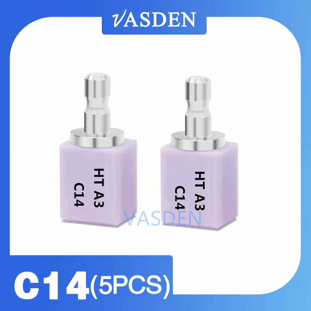 C14-5pcs-Box-Dental-Press-Glass-Ceramic-Blocks-Lithium-Disilicate-HT-LT ...