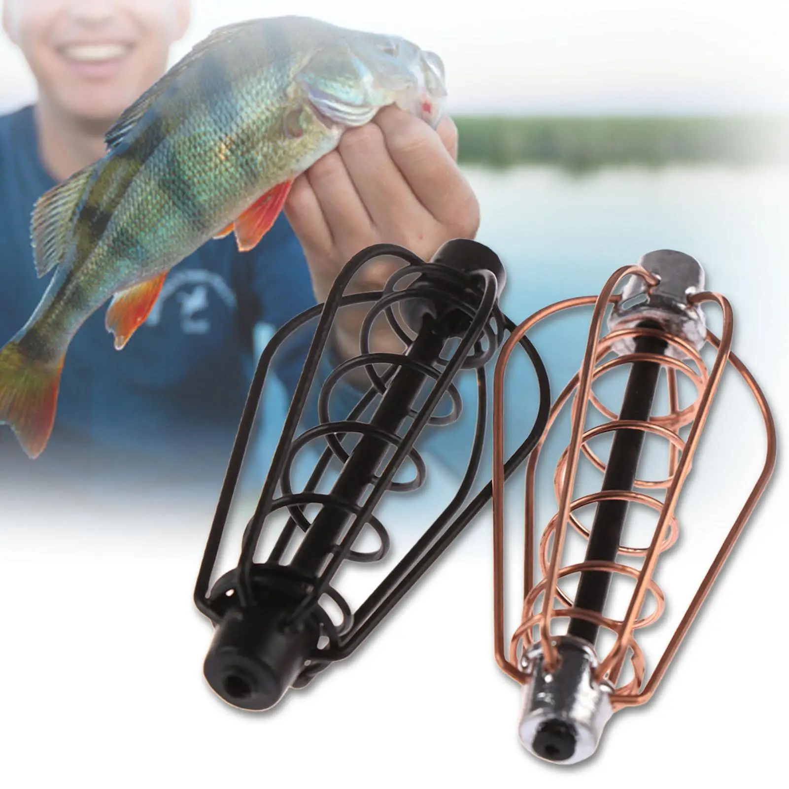 15g-20g-25g-30g-Bait-Cage-Connector-Feeder-Holder-Thrower-Carp-Fishing ...