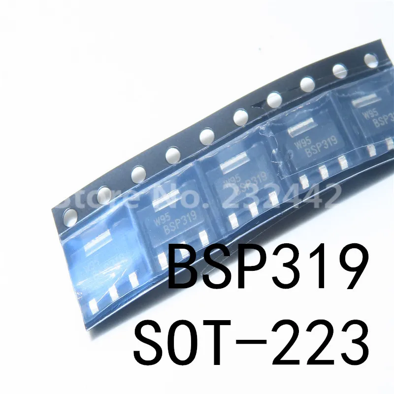 5 قطعة BSP319 SOT 223 SMD PMOS إشارة صغيرة الترانزستور في الأوراق ...