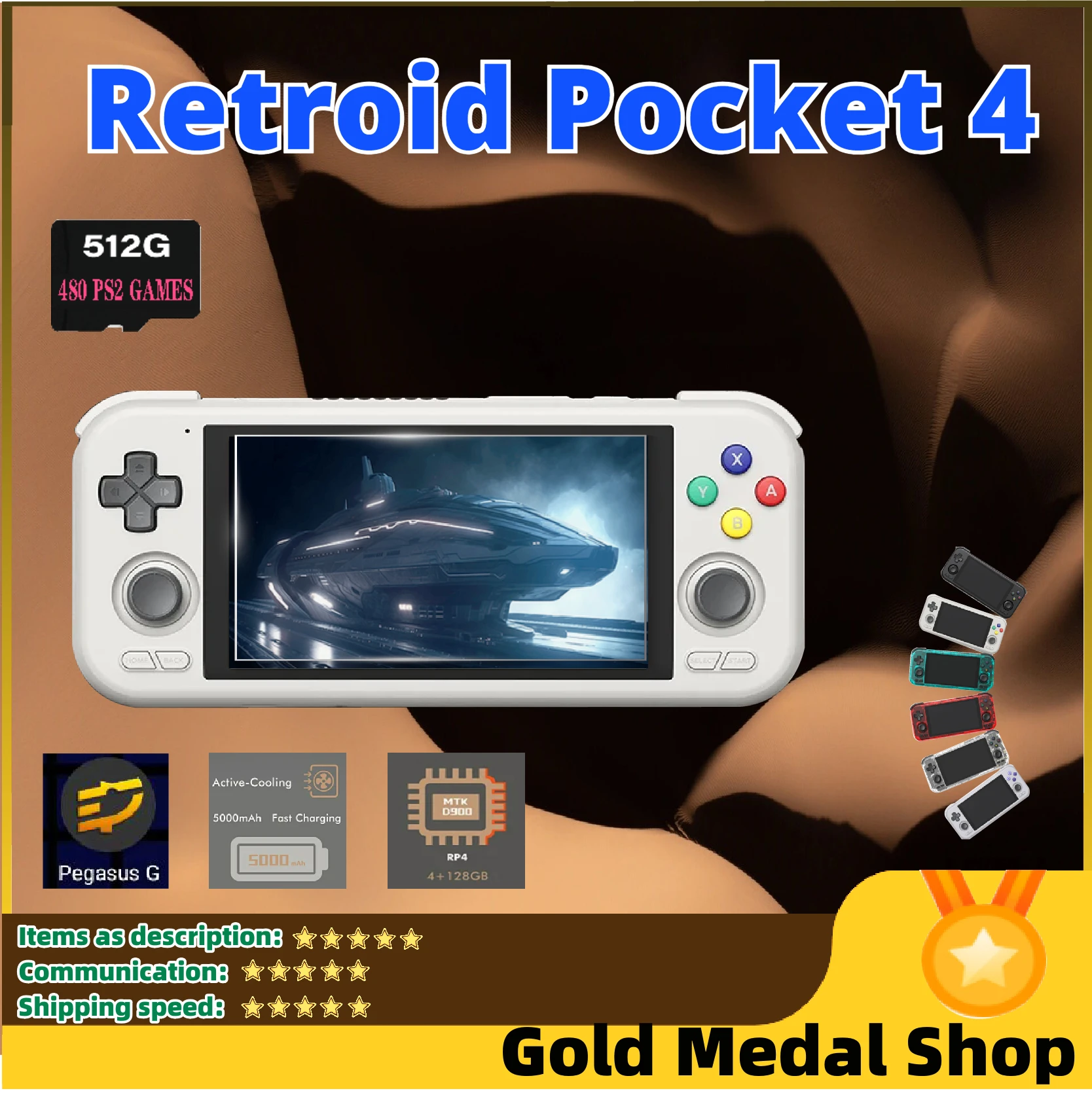 Retroid-Pocket-4-Handheld-Game-Console-4-7Inch-Touch-Screen-RAM-4GB-8GB ...