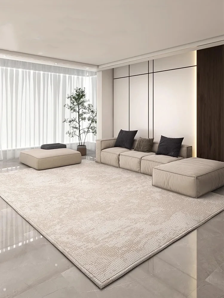 Abstract-beige-minimalist-carpet-comfortable-and-refreshing-bedroom ...