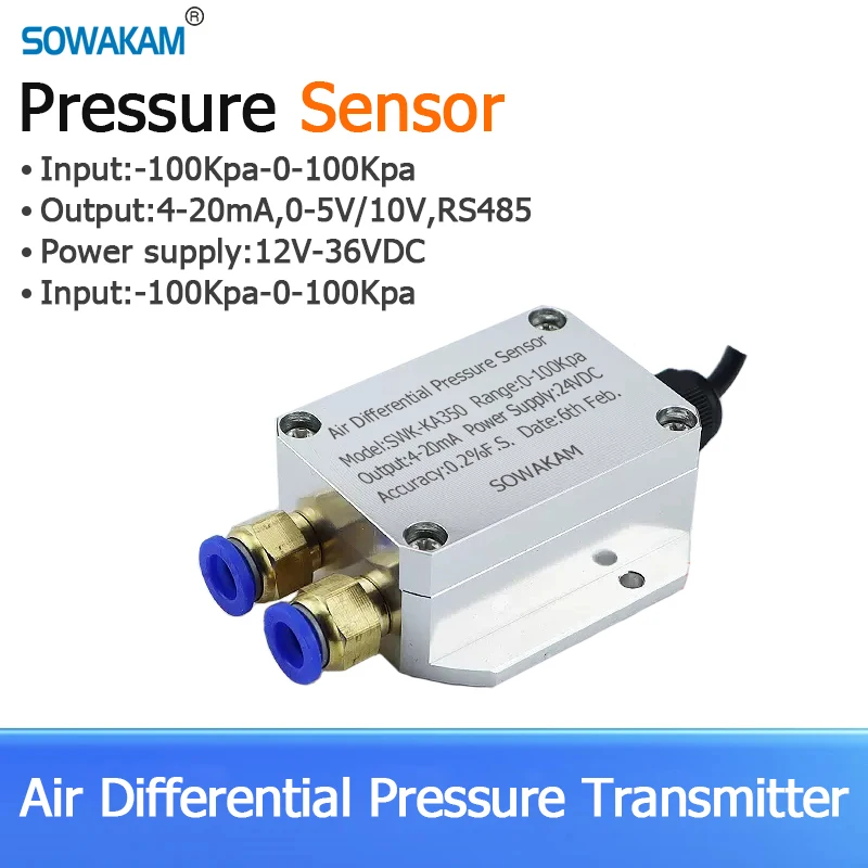 Air-Differential-Pressure-Transmitter-4-20mA-0-5V-10V-RS485-Output ...