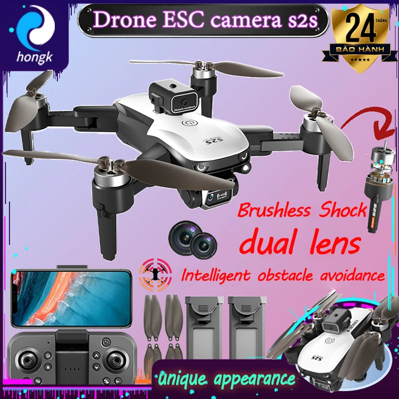 S2S-4K-HD-camera-25-minute-flight-intelligent-obstacle-avoidance-brushless-folding-quadrotor-FPV ...