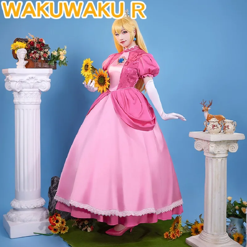 Princess Peach White Dress