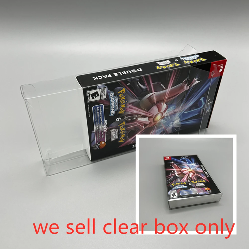 PET-Box-Protector-For-Pok-mon-Shining-Pearl-Collect-Boxes-For-Switch-NS ...