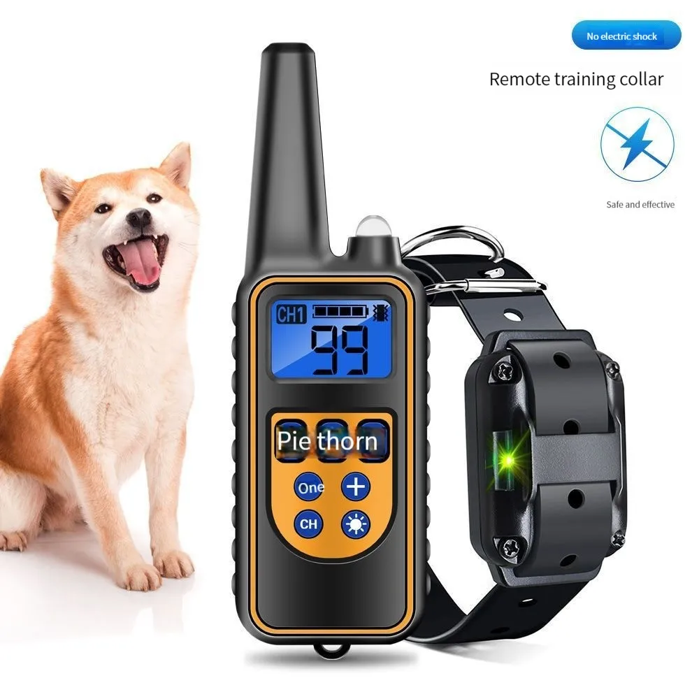 Double-Vibration-Dog-Trainer-Barking-Arrester-Pet-Products-Remote ...