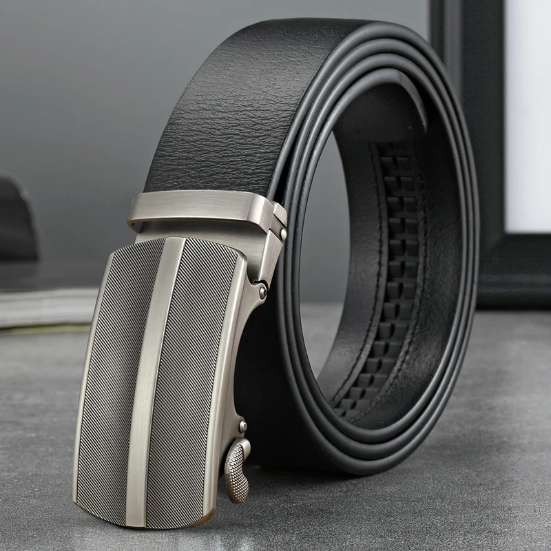 Belt-men-s-leather-automatic-buckle-layer-genuine-leather-business-men ...