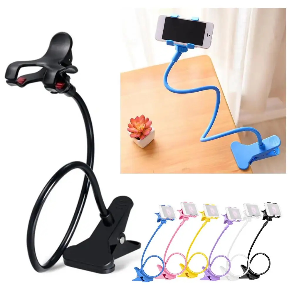 Universal-Mobile-Phone-Holder-Flexible-360-Adjustable-Holder-Clip-Cell ...