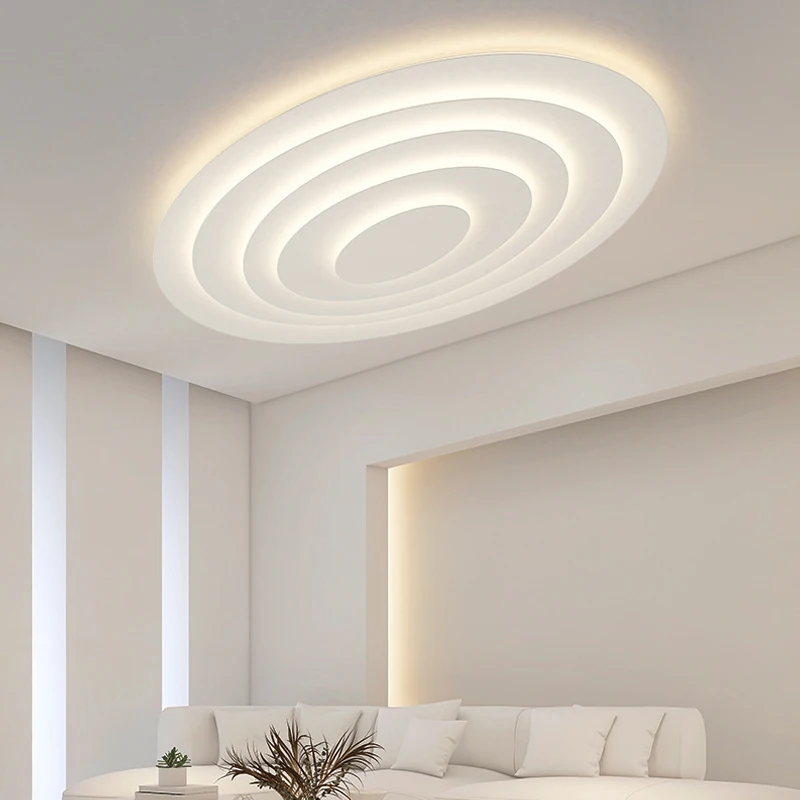 Modern White Led Ceiling Light, Living Room, Dining Room, Kitchen Table ...