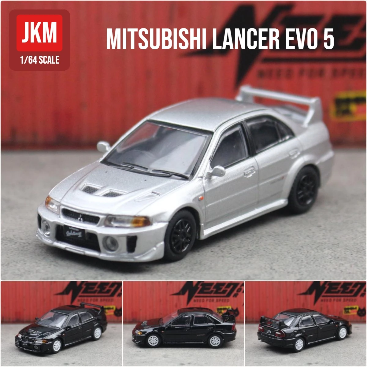 1-64-Mitsubishi-Lancer-evrim-V-EVO-5-oyuncak-araba-1-64-JKM-Diecast ...