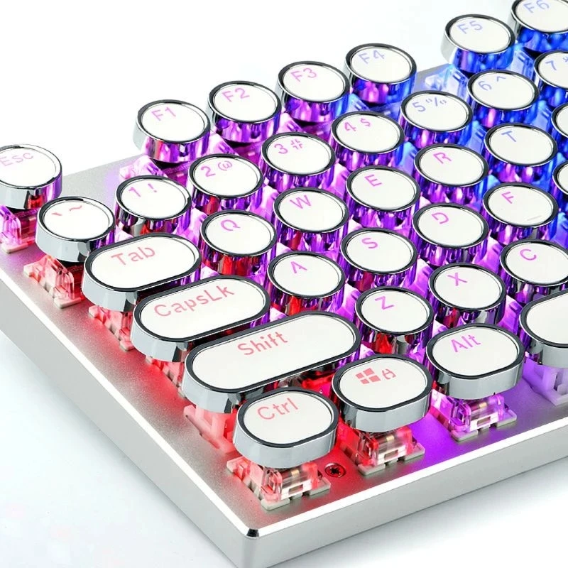 Teclas-redondas-universales-para-teclado-mec-nico-Cherry-MX-104-piezas ...