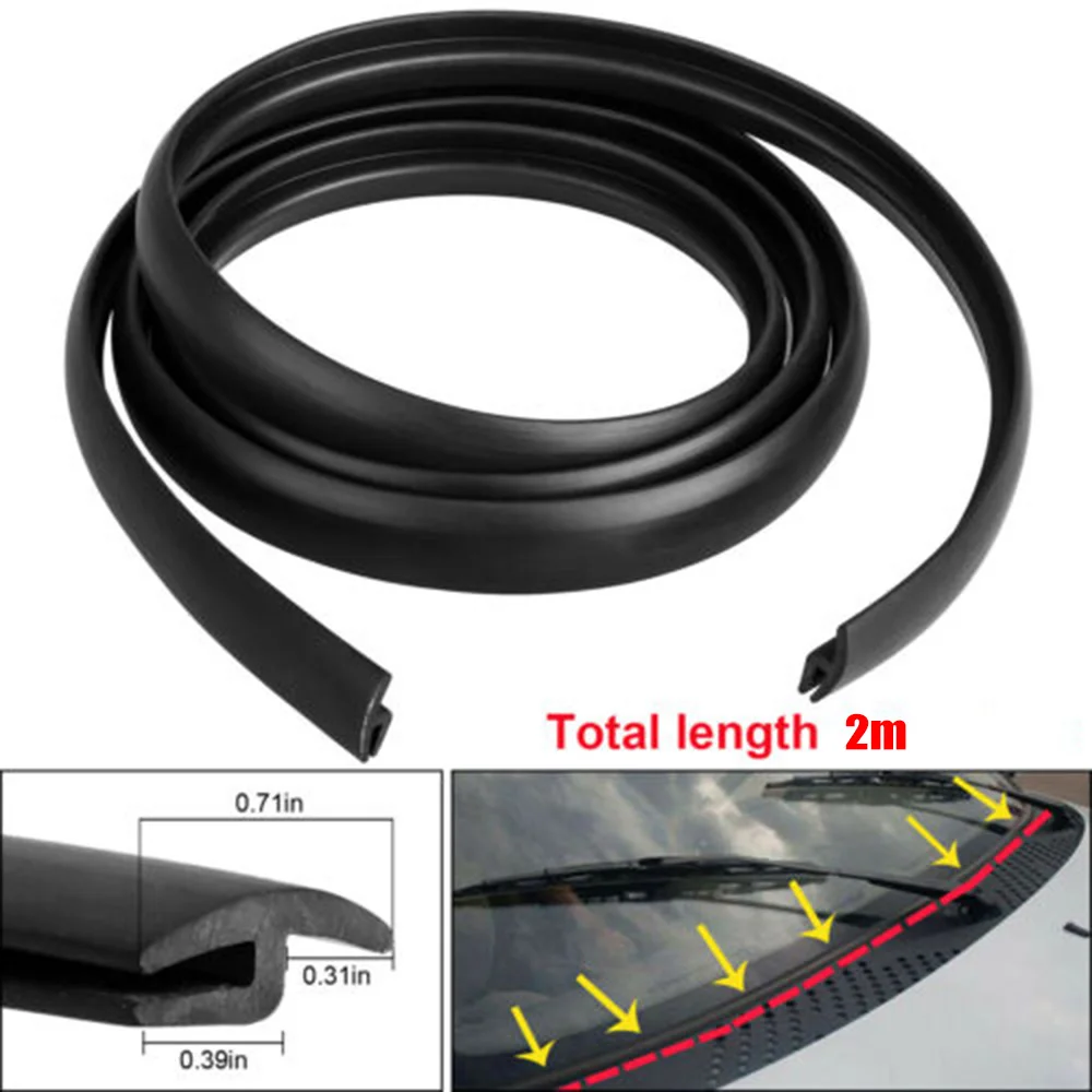 1pc-2m-Seal-Strip-Trim-For-Car-Front-Windshield-Sunroof-Weatherstrip ...