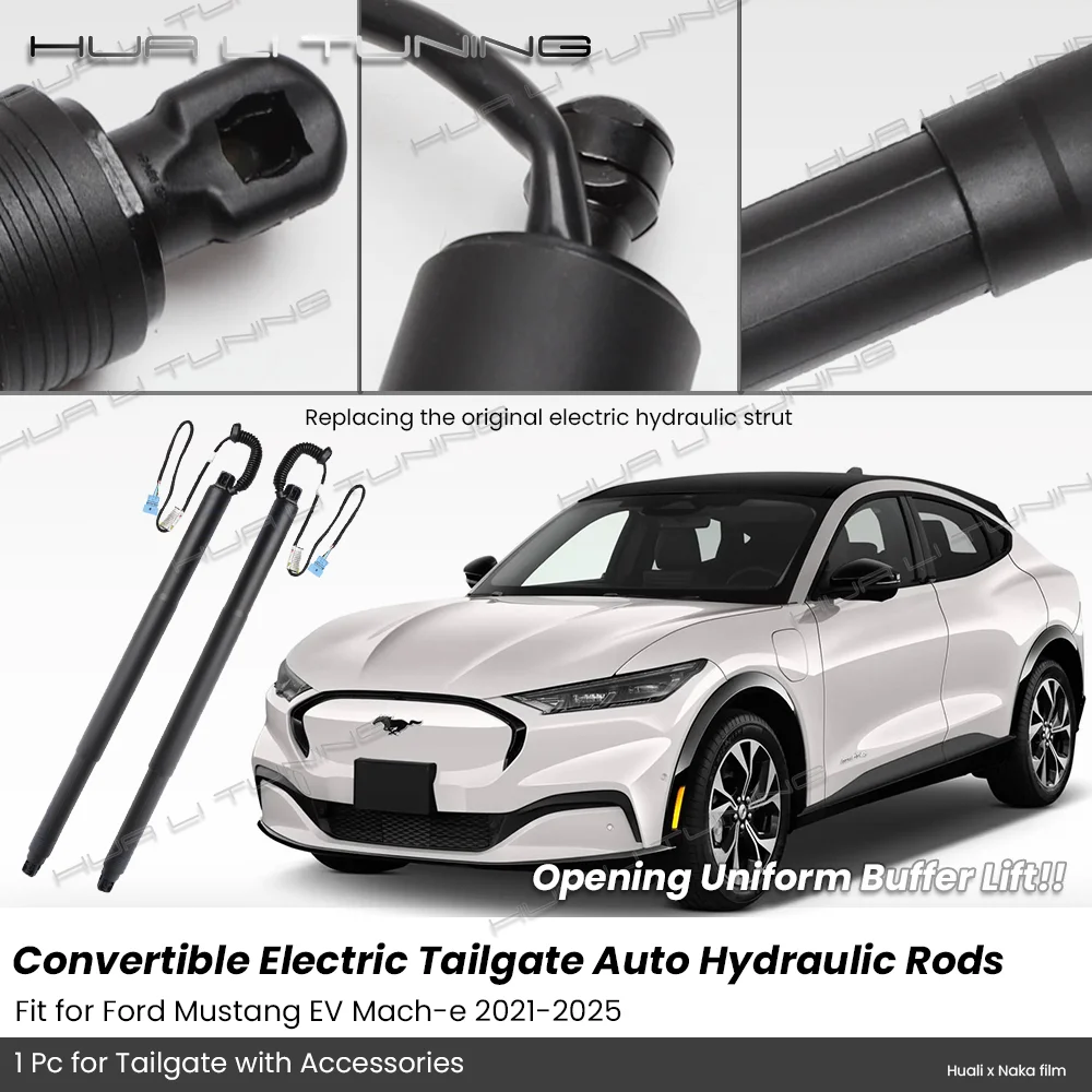 For Ford Mustang EV Mach-e 2021-2025 Rear Trunk Electric Damper Tail ...