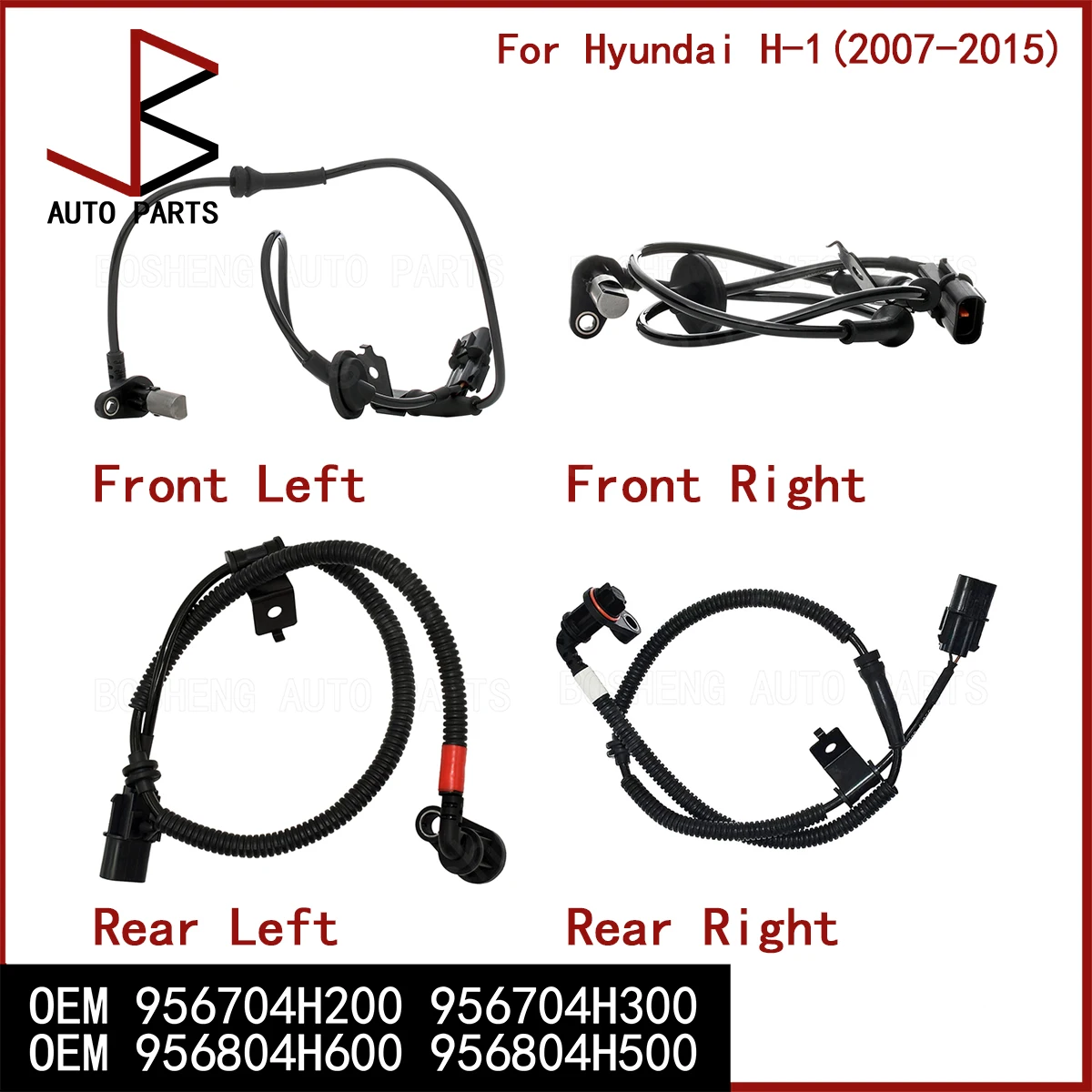 New OEM 956704H200 956704H300 956804H600 956804H500 Front & Rear ABS ...