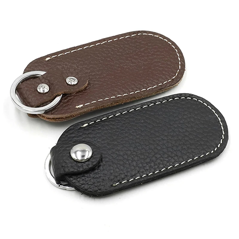 Leather U Disk Hasp Pouch Bag Case Otg Usb Disk Bags Protective Leather ...