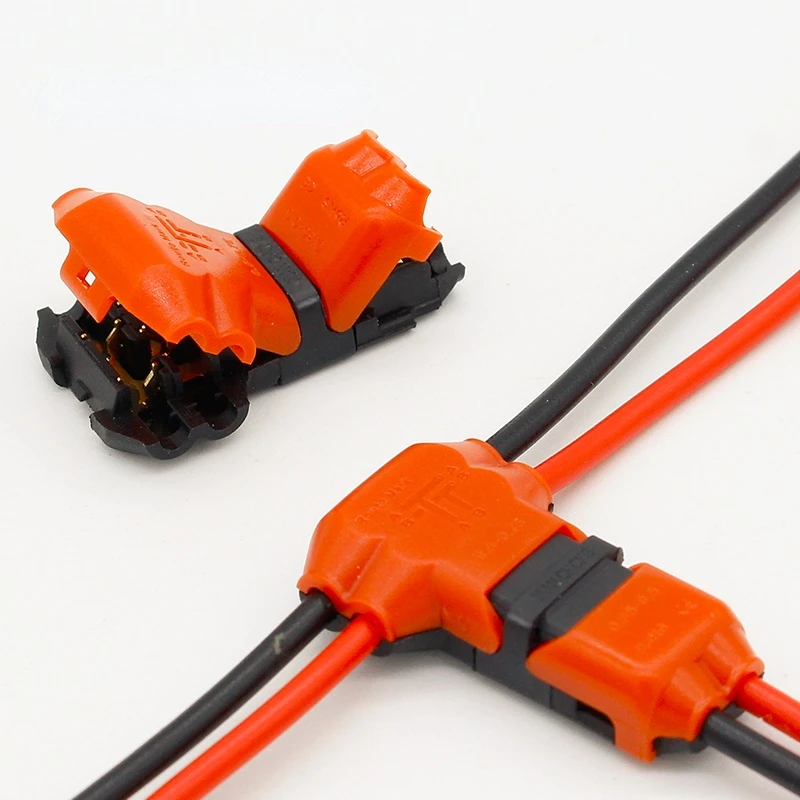 5pcs 2 Pin 2 Way dc/ac 300v 10a Universal Compact Wire Wiring Connector ...