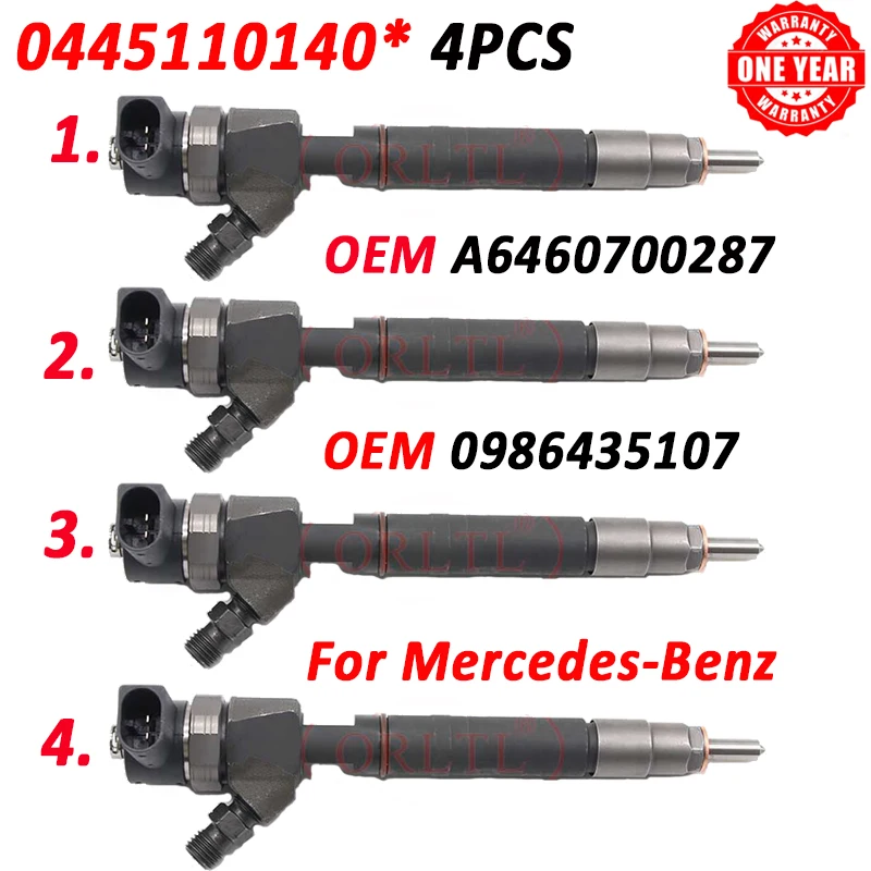 New-0445110140-Common-Rail-Injection-Nozzle-0-445-110-140-Fuel-Injector ...