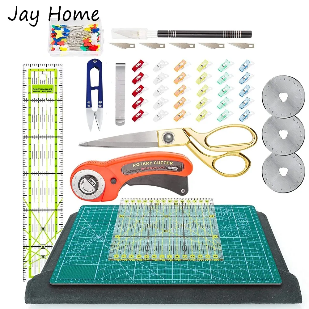 Fonal Cut|42-piece Rotary Cutter Set For Quilting & Embroidery ...