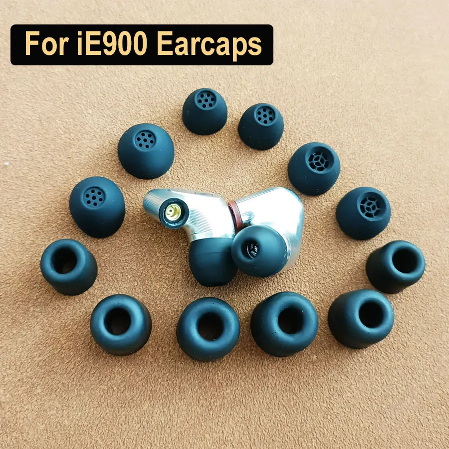 New Earcaps For ie900 Memory ear caps I E 900 silicone Ear cuffs ...