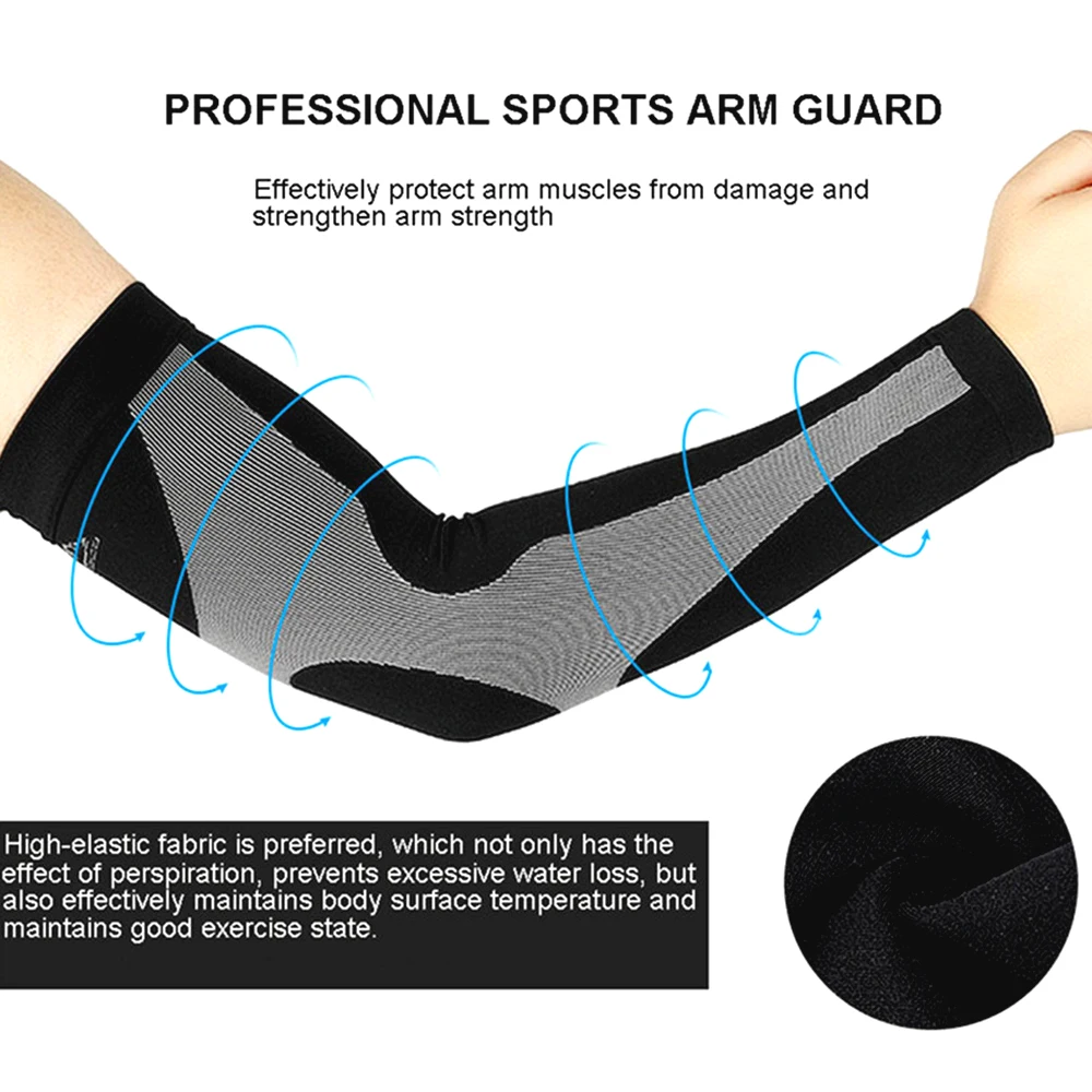 Manchon Bras,manchons de Compression pour les bras, 1 paire, pour le ...