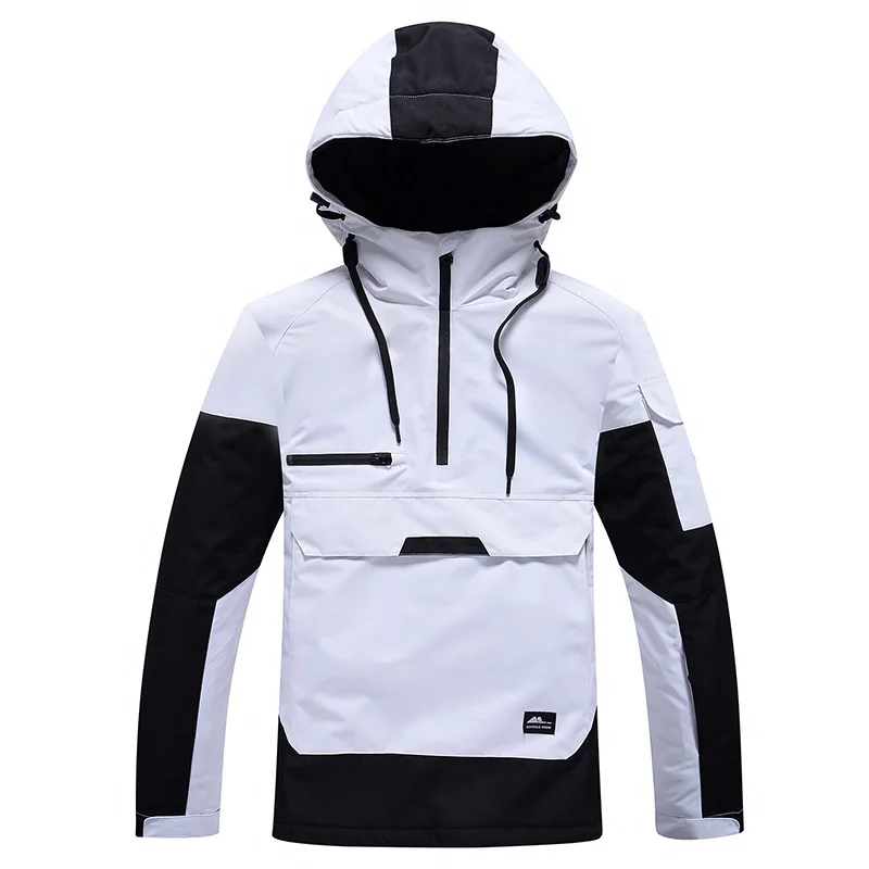 Mens White Snowboard Jackets