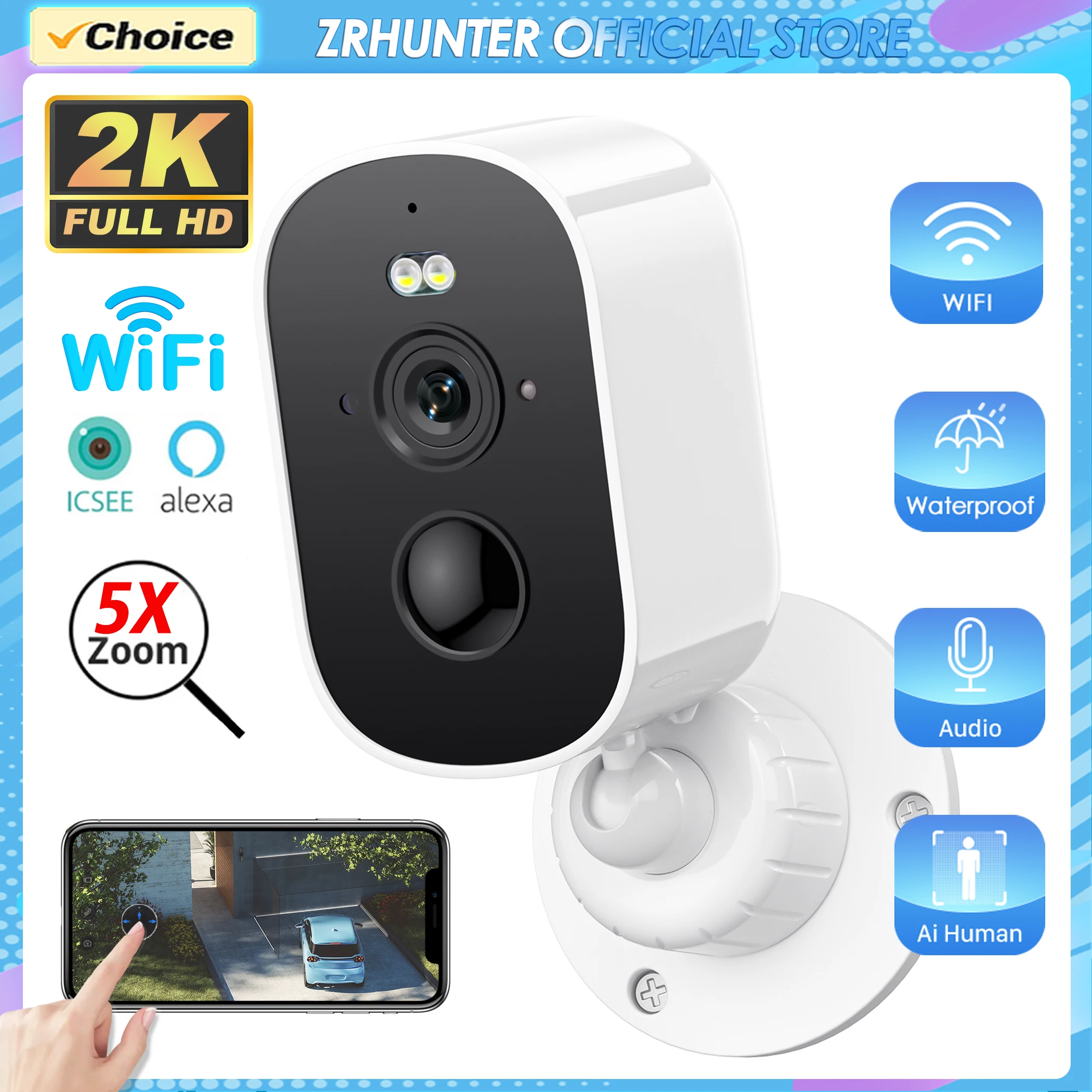 4MP-WIFI-IP-Camera-Rechargeable-Battery-Outdoor-Surveillance-Camera ...