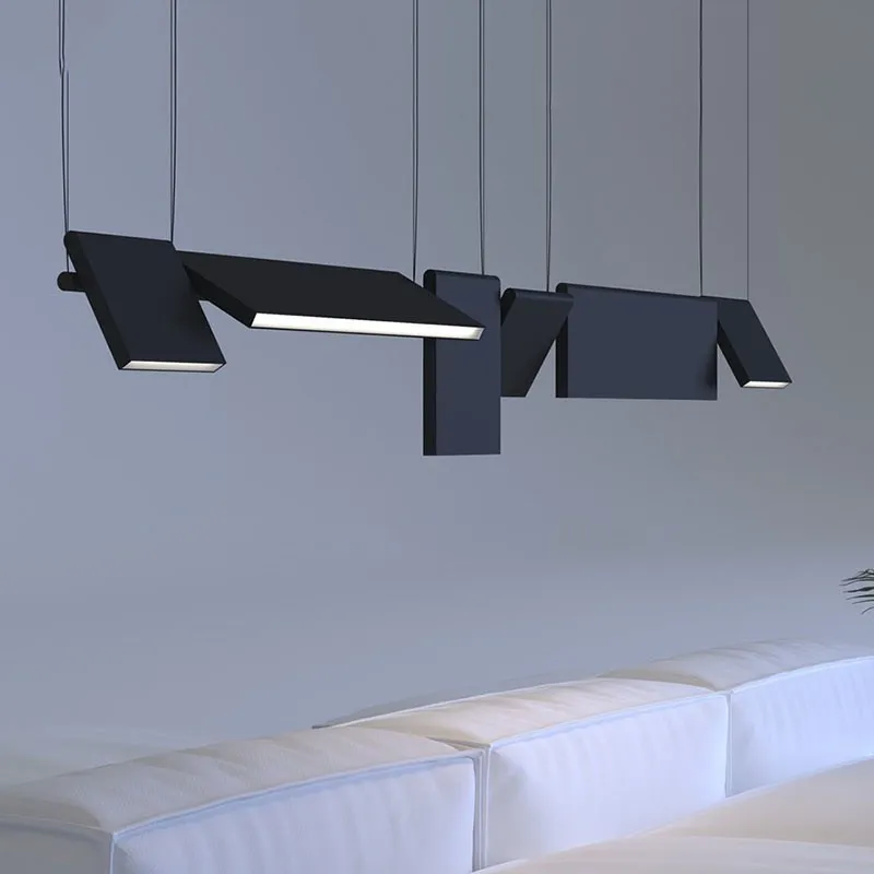 Modern-Axis-Modular-Lighting-modern-Rotatable-Black-Led-Pendant-Lights ...
