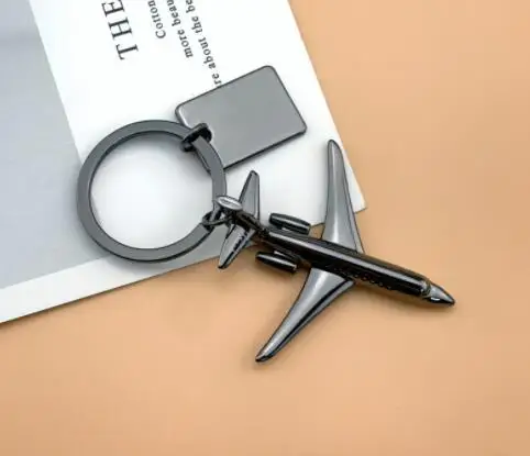 Creative-Aircraft-Keychain-Simulation-Aircraft-Model-Key-Chain-For-Men ...