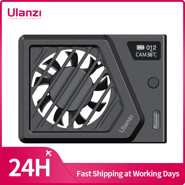 울란지 CA25 카메라 냉각 시스템: 고급 냉각 성능과 편리한 기능으로 더욱 안정적인 영상 촬영을 위해