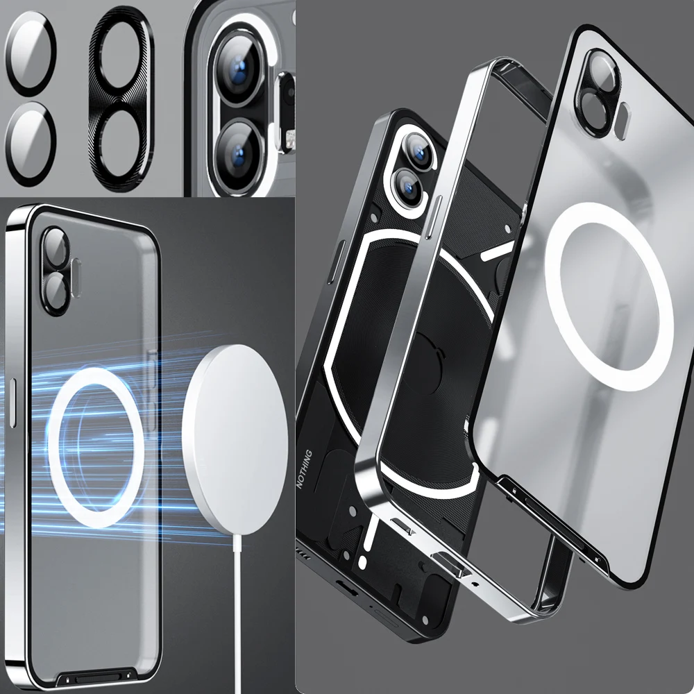 For Magsafe Case For Nothing Phone 1 One Magnetic Wireless Charging ...