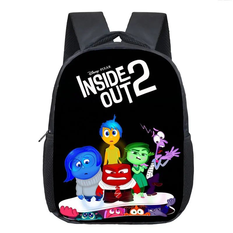 Nueva mochila de dibujos animados Inside Out 2, mochila para niños de ...