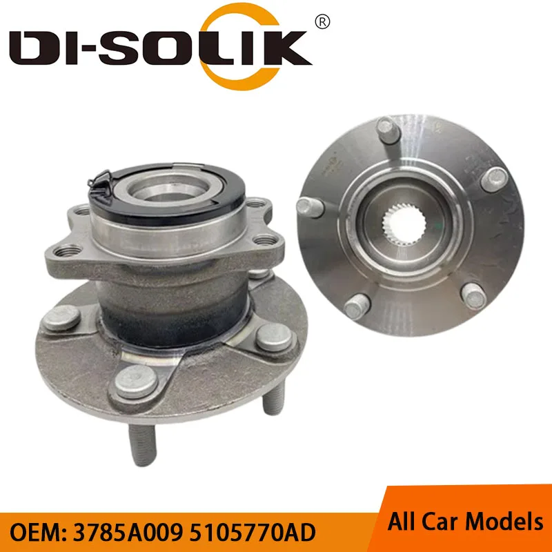 DI-SOLIK 자동차 부품 4WD 뒷바퀴 허브 베어링 어셈블리 3785A009 5105770AD 수입 MITSUBISHI ...