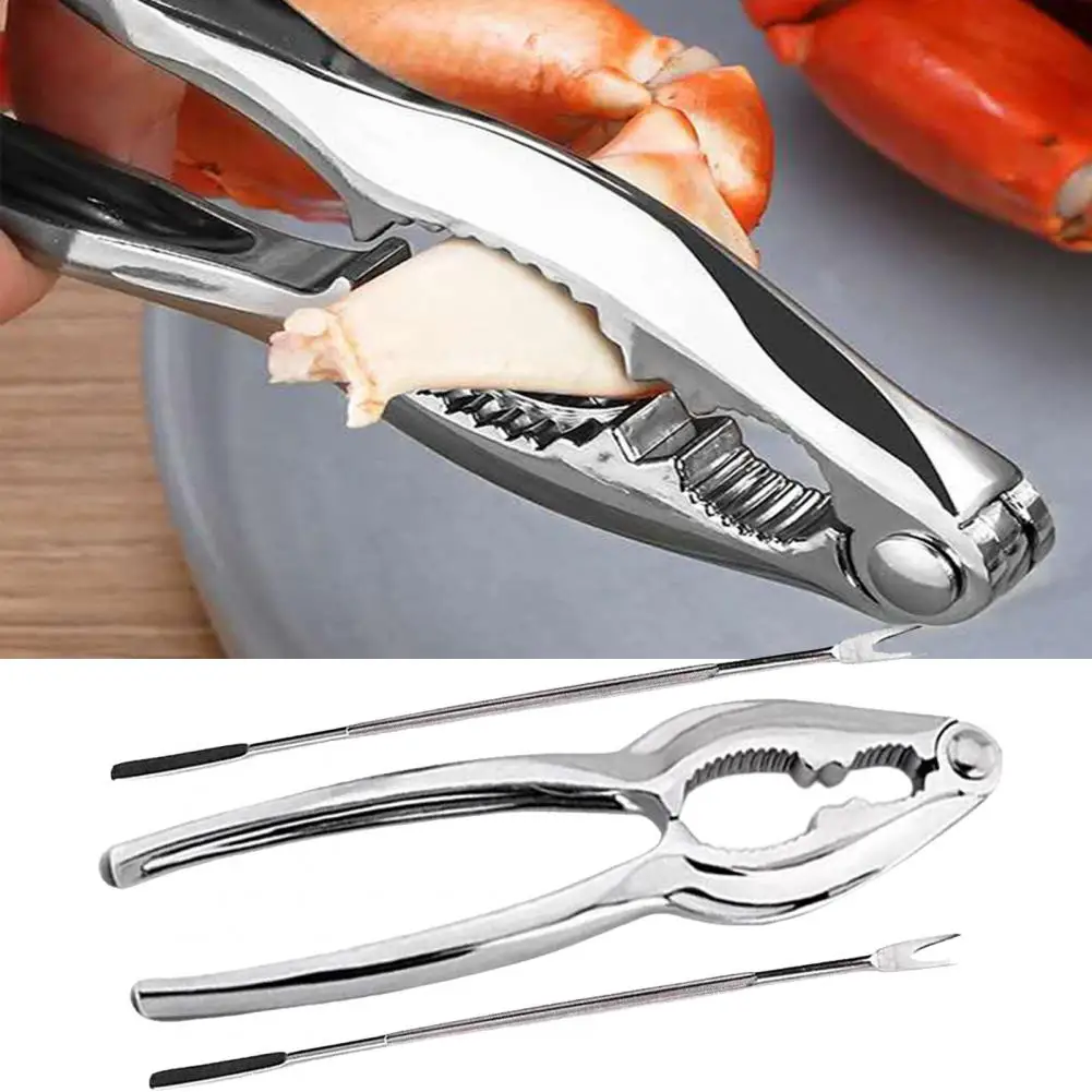 1 Set Fish Clamp Ergonomic Handle Safe Labor-saving Crab Claws ...