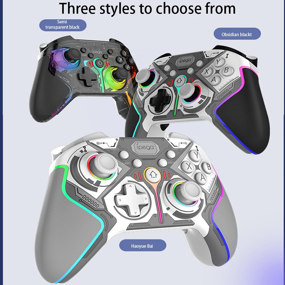 RGB-Wireless-Game-Controller-Support-Turbo-Bluetooth-Compatible ...