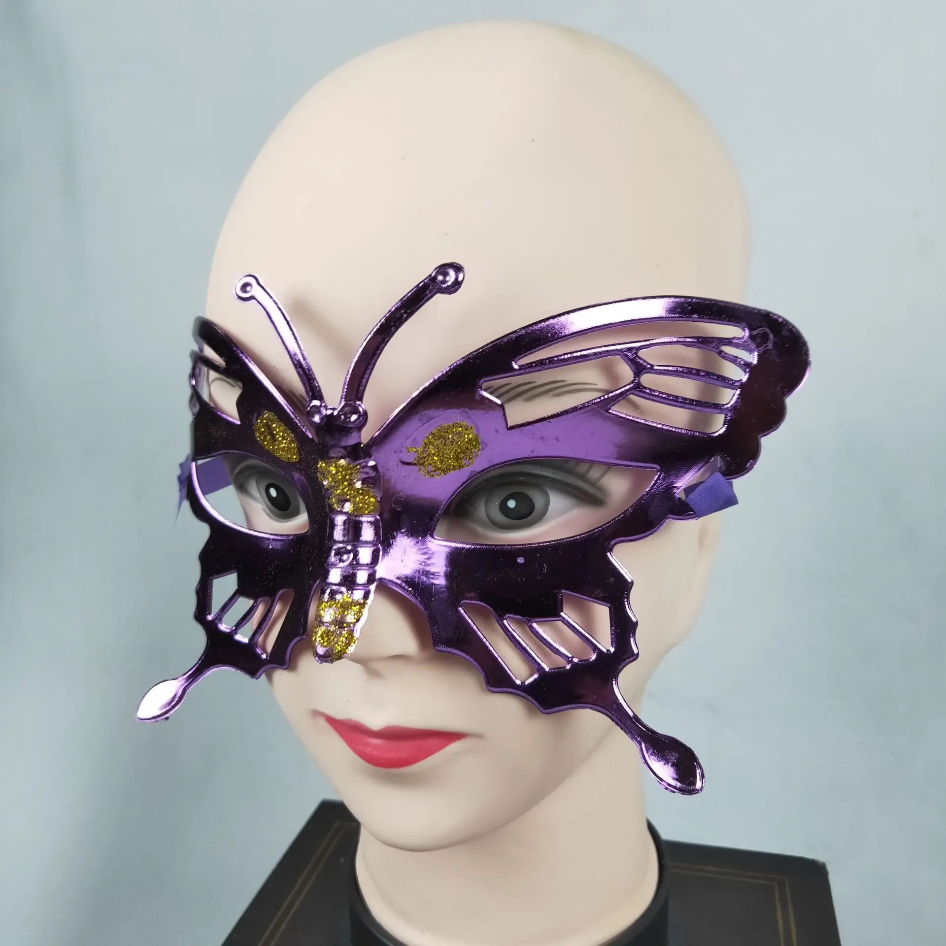 Purple Butterfly Masquerade Mask