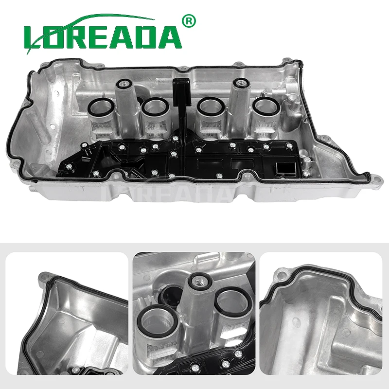 Новинка 11127646554, алюминиевая крышка клапана цилиндра двигателя для ...