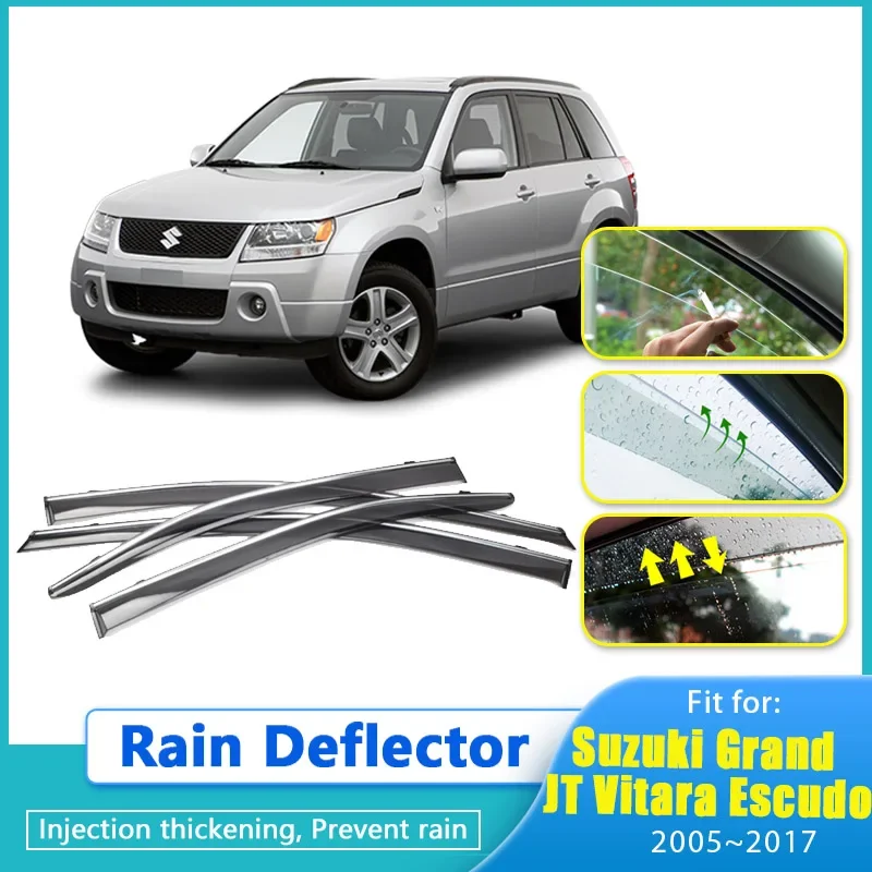 Rain-Deflector-For-Suzuki-Grand-JT-Vitara-Escudo-2005-2006-2017-Car ...