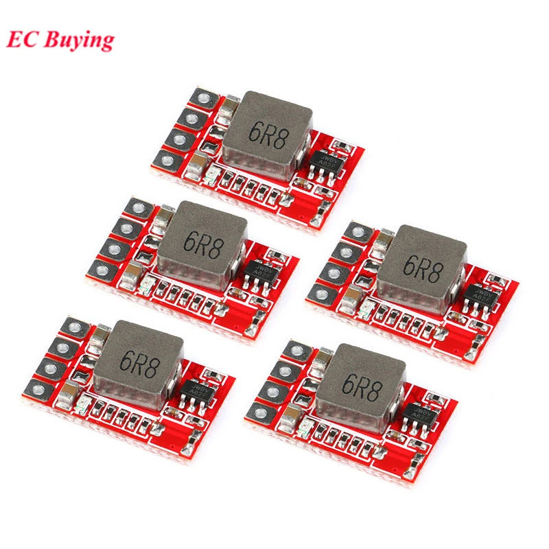 5pc Rc Airplane Module Mini 360 Dc-dc Buck Converter Step Down Module 1 ...