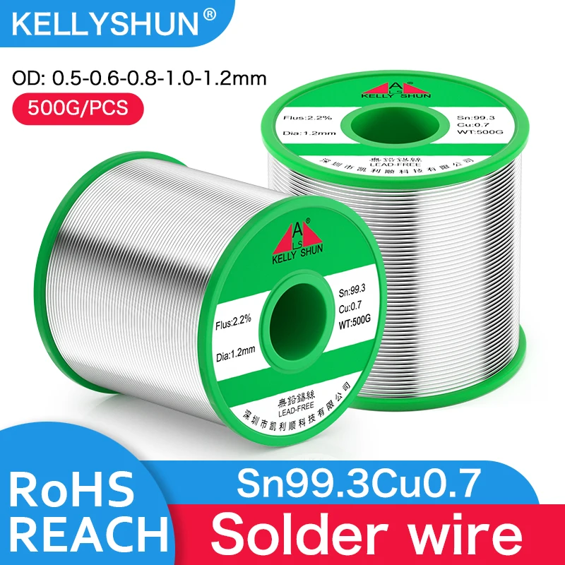 KELLYSHUN-Lead-free-Solder-Wire-RoHS-Containing-Rosin-Wire-Soldering ...